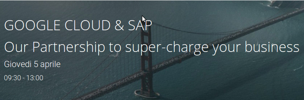 SAP e Google insieme per la digital transformation delle imprese ...