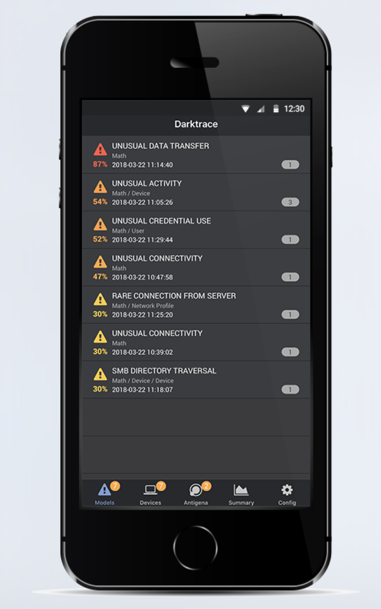 Darktrace: nuova versione dell'app mobile - BitMat