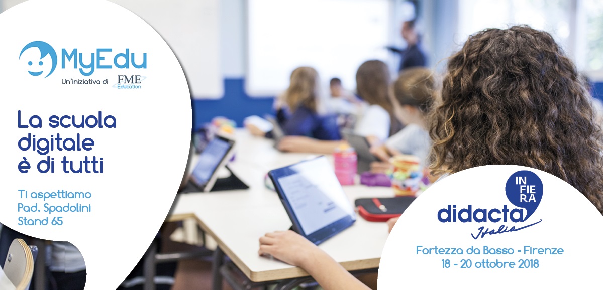 MyEdu a Didacta: formazione ai docenti su didattica digitale