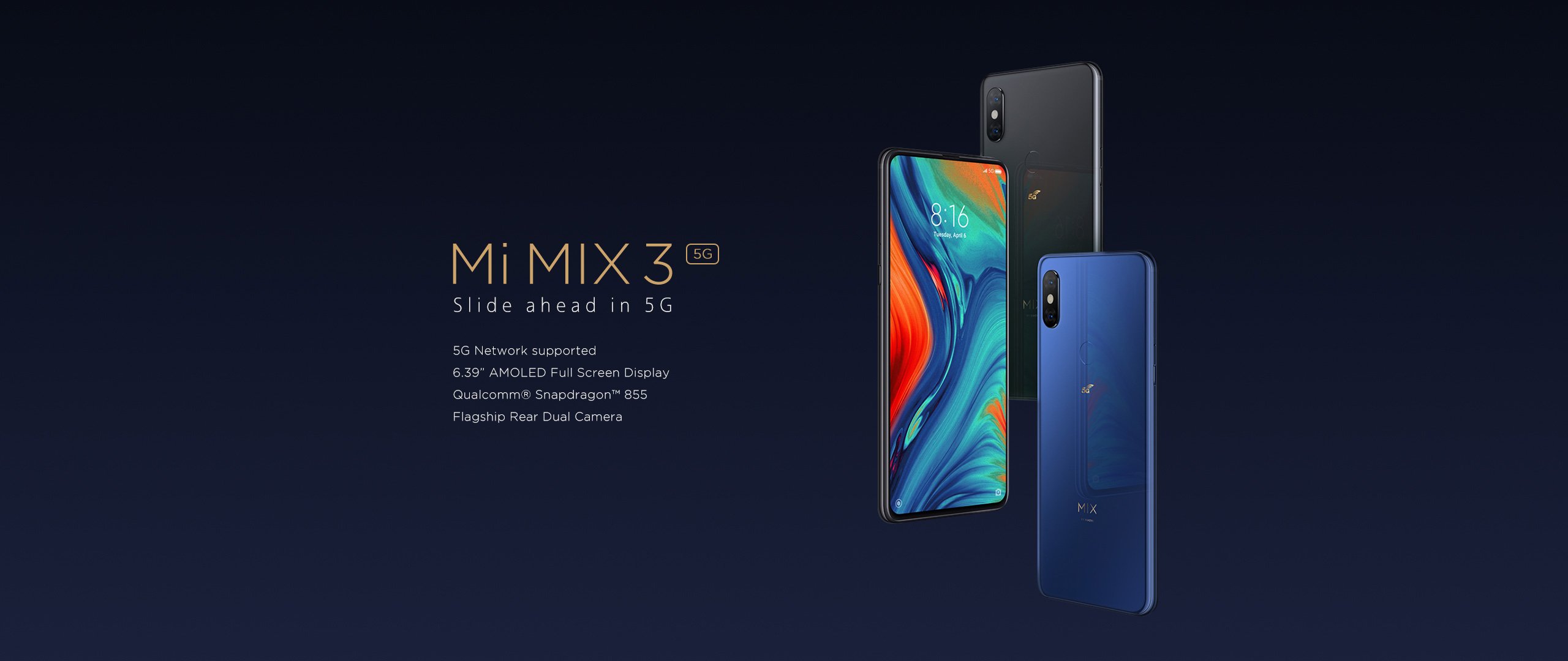 Mi MIX 3 5G, il primo smartphone 5G ad essere venduto in Italia - BitMat