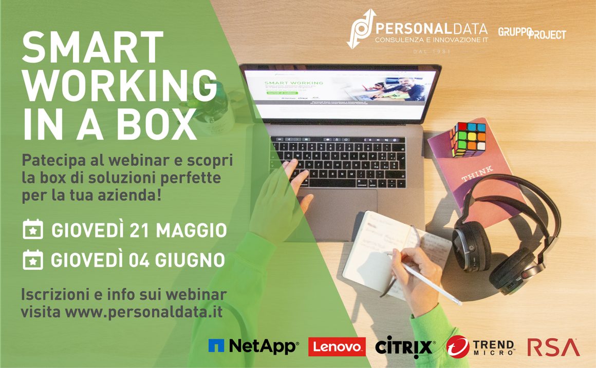 Personal Data: Webinar 'Smart Working in a Box' - BitMat