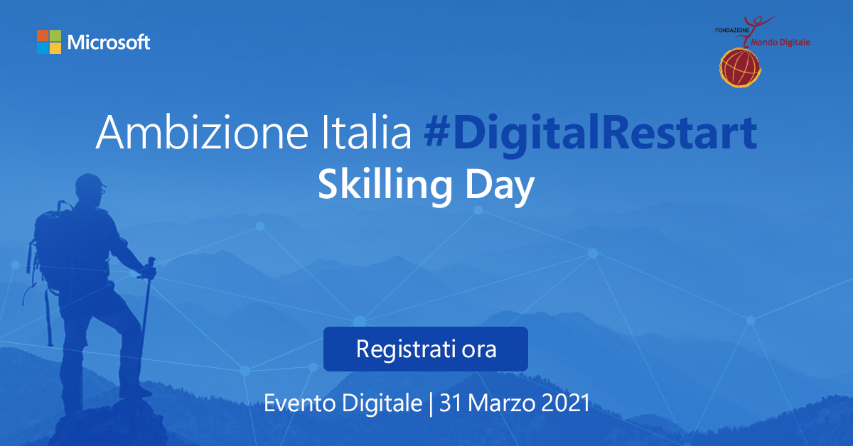 Microsoft Skilling Day per la diffusione delle competenze digitali ...