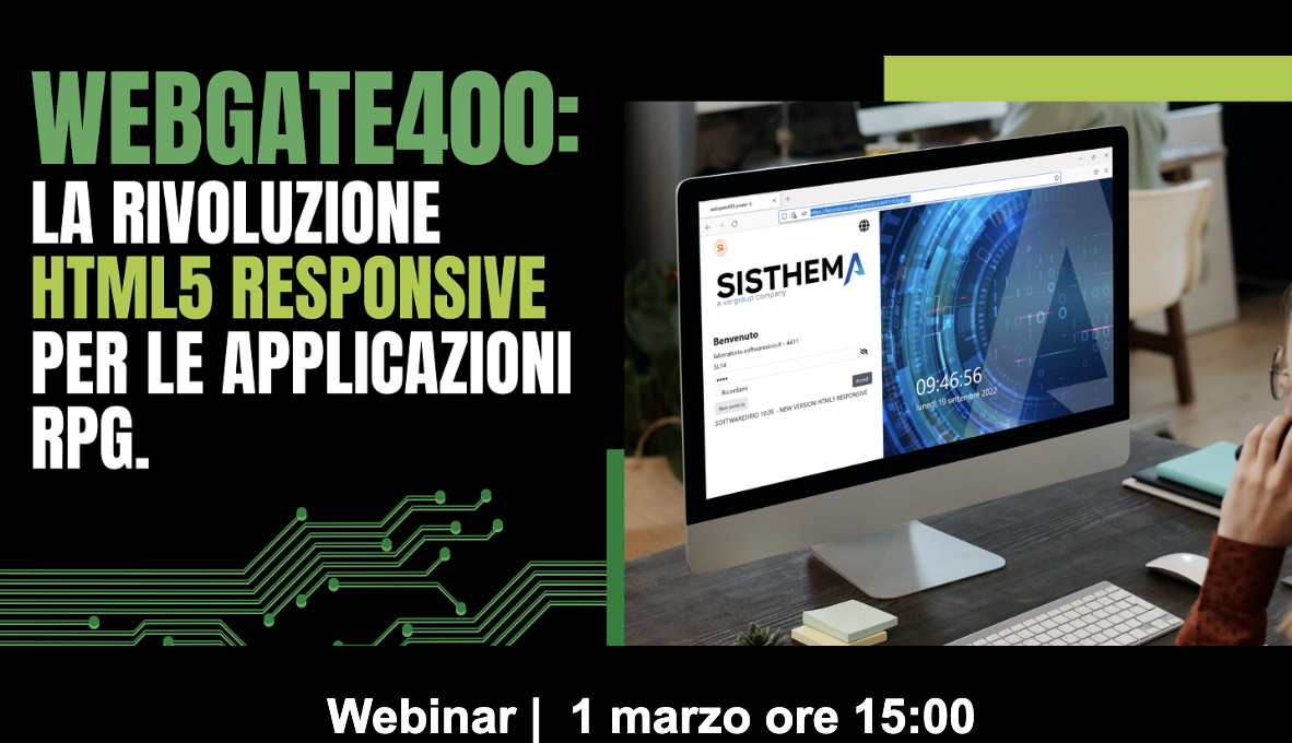 Webgate400 HTML5 Responsive per le applicazioni RPG - BitMat