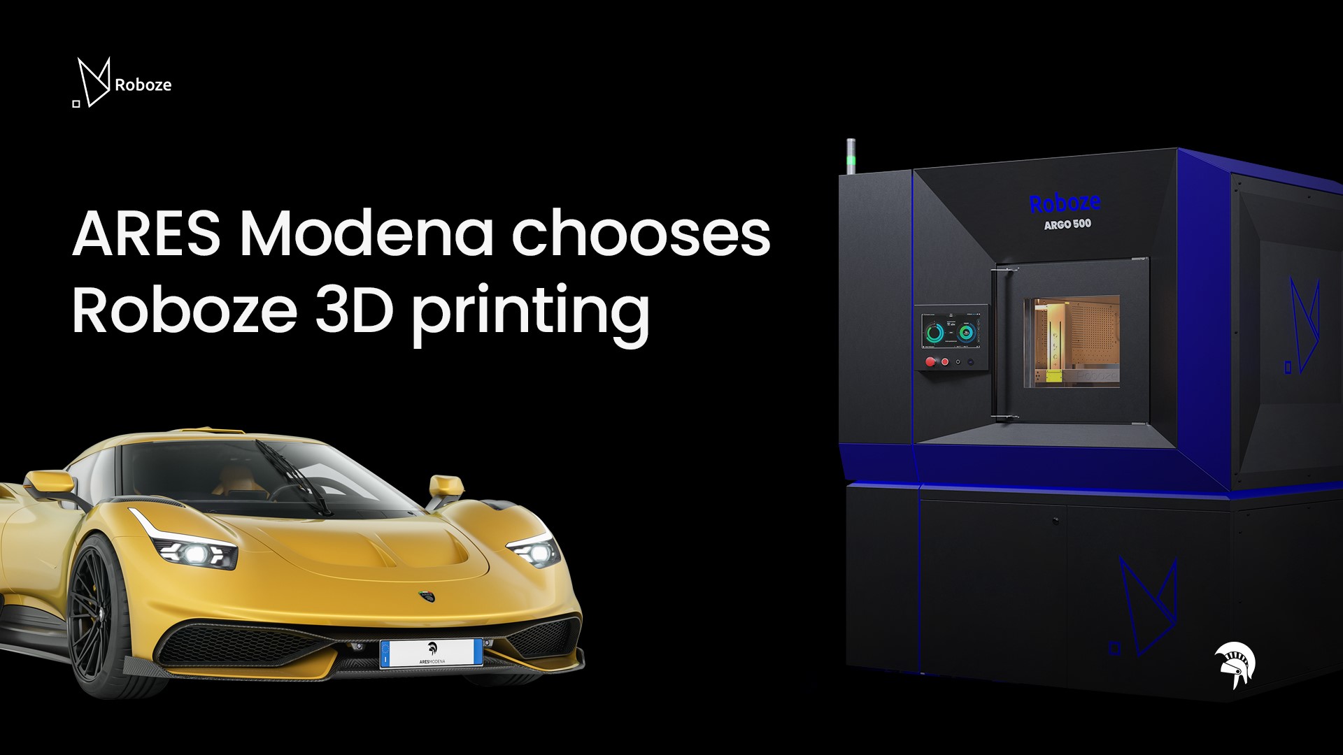 ARES Modena personalizza le supercar con la stampa 3D - BitMat
