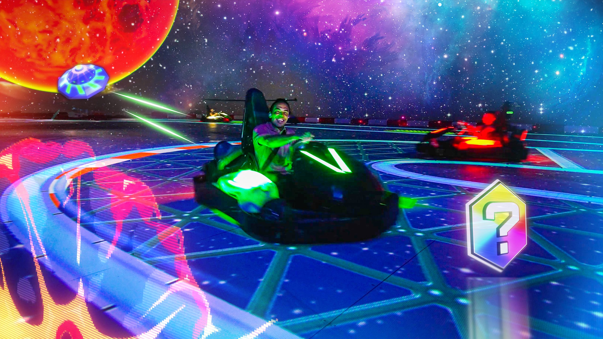 Il Chaos Karts usa la tecnologia per rendere l'esperienza immersiva ...