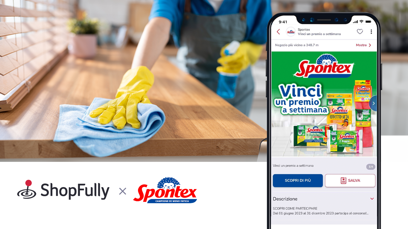 Spontex sceglie di nuovo Shopfully per promuovere le vendite - BitMat