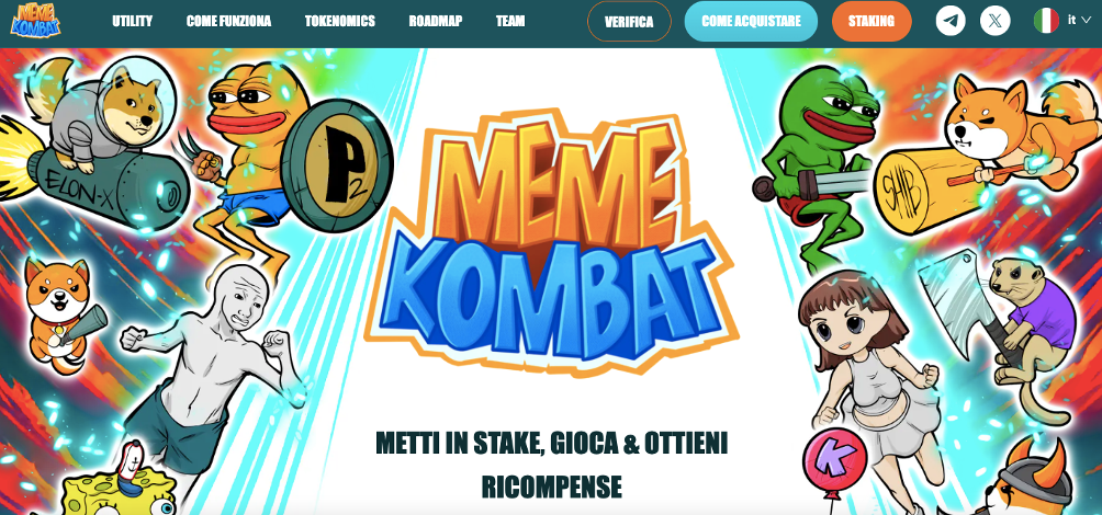 Meme Kombat diventerà la meme coin di riferimento – Ecco perché - BitMat