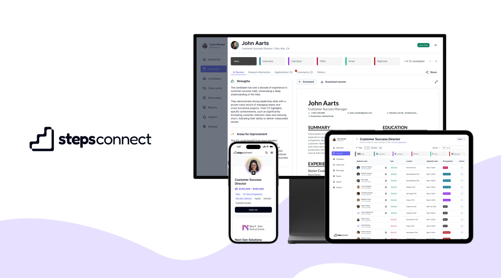 StepsConnect, la piattaforma tech che aiuta a cercare candidati più ...