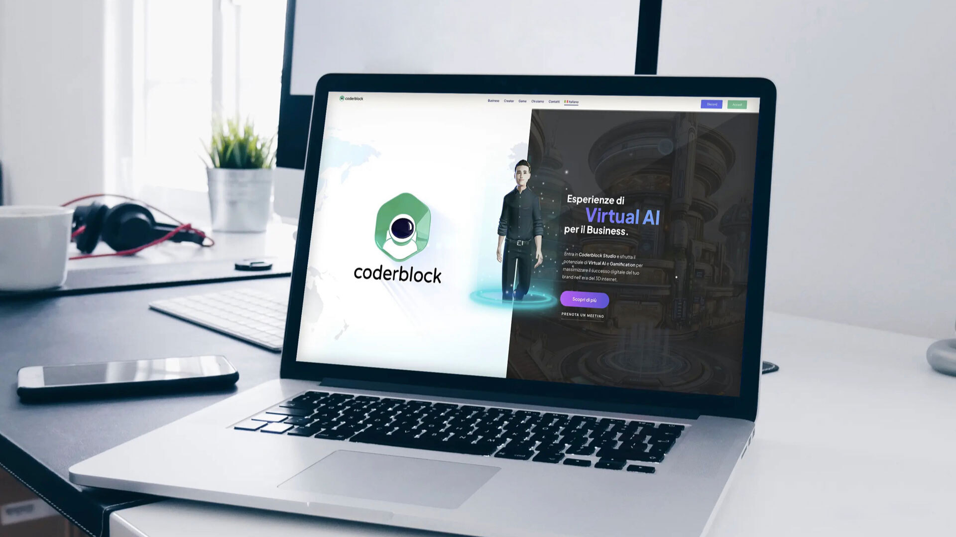 Nasce Coderblock Studio: metaverso ed AI alla portata di tutti - BitMat