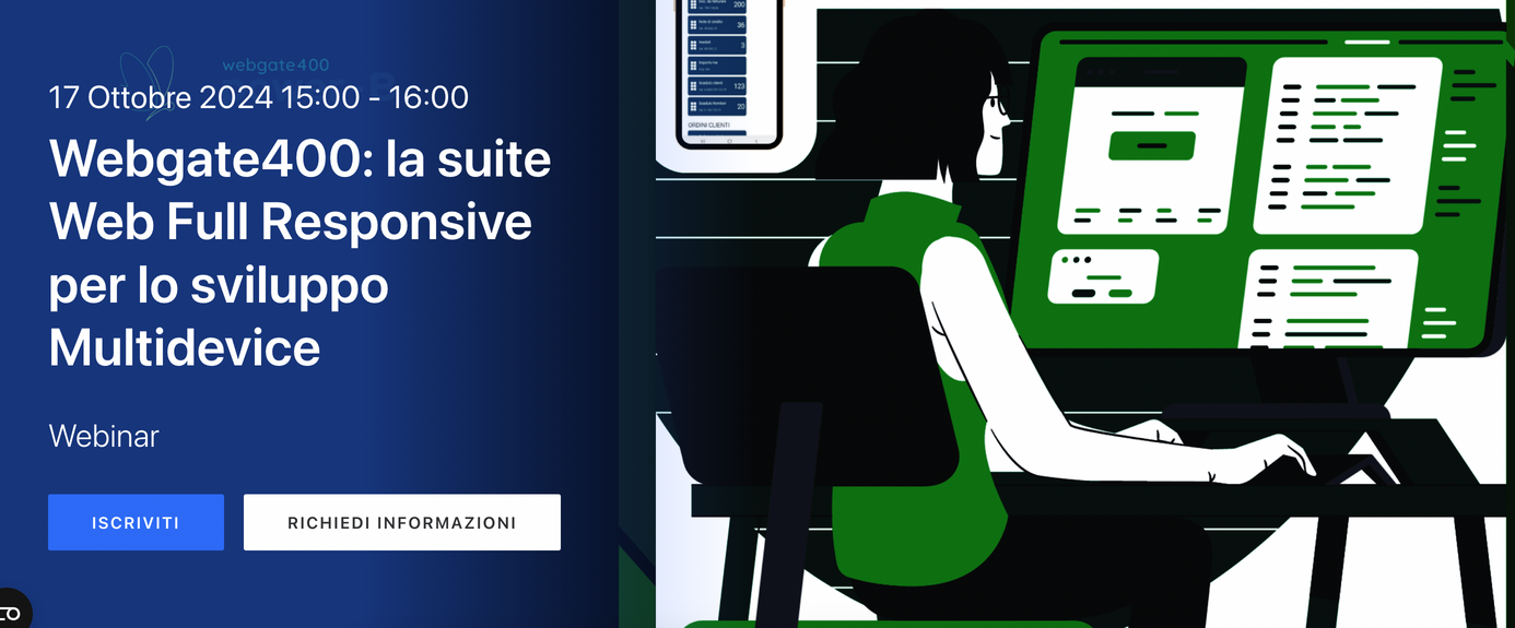 Webgate400: la suite full responsive per lo sviluppo multidispositivo della applicazioni RPG e ...