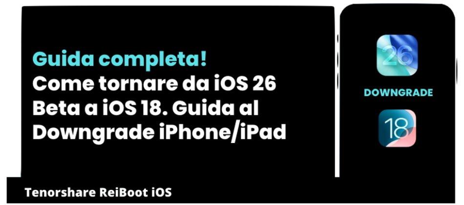 Come tornare da iOS 26 a iOS 18.5: guida completa - BitMat